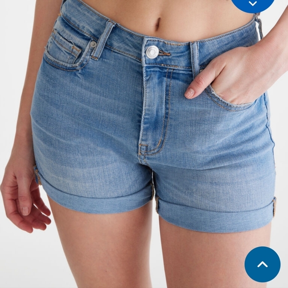 Aeropostale | Shorts | Stunning High Rise Curvy Midi Jean Shorts | Poshmark